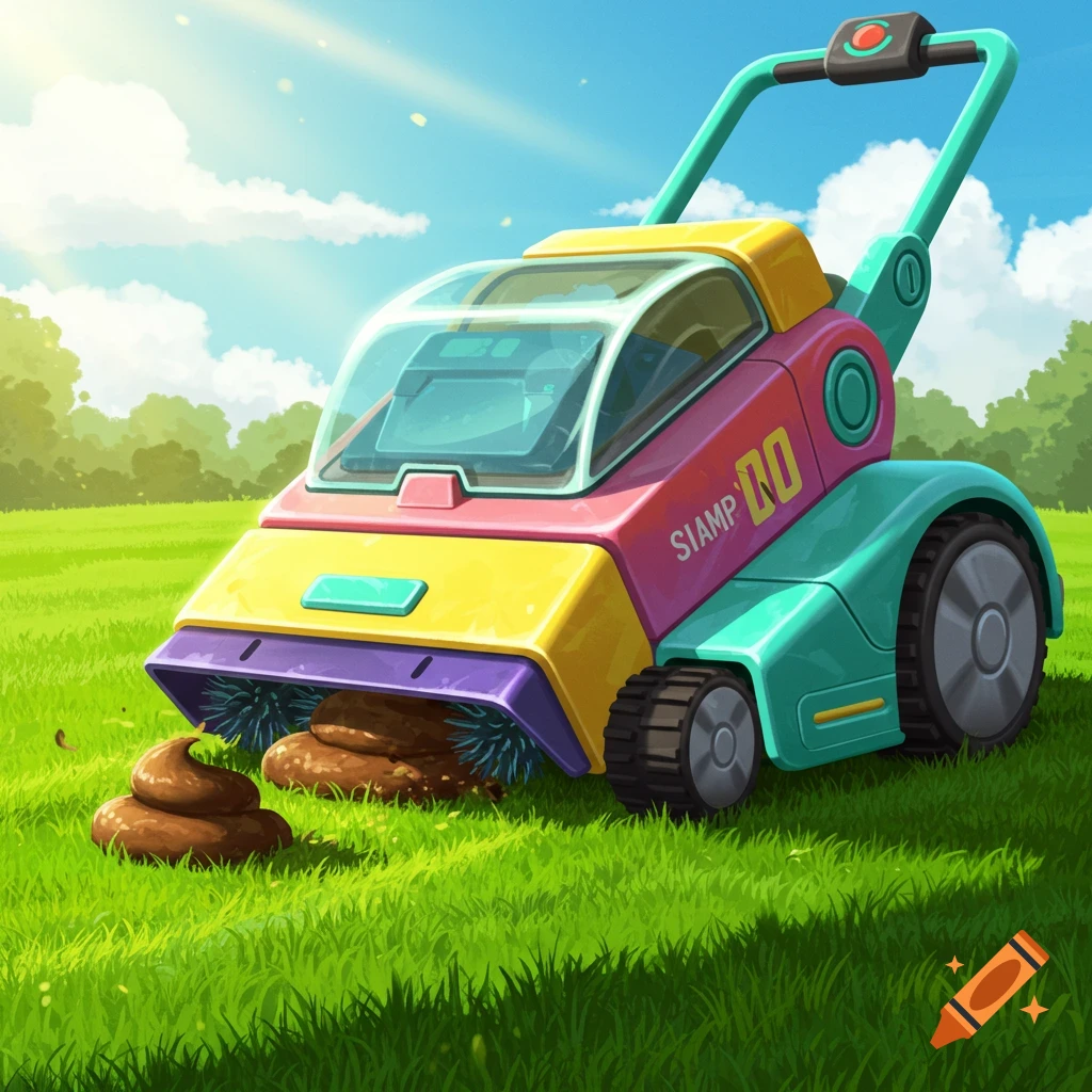 Pooper scooper machine on Craiyon