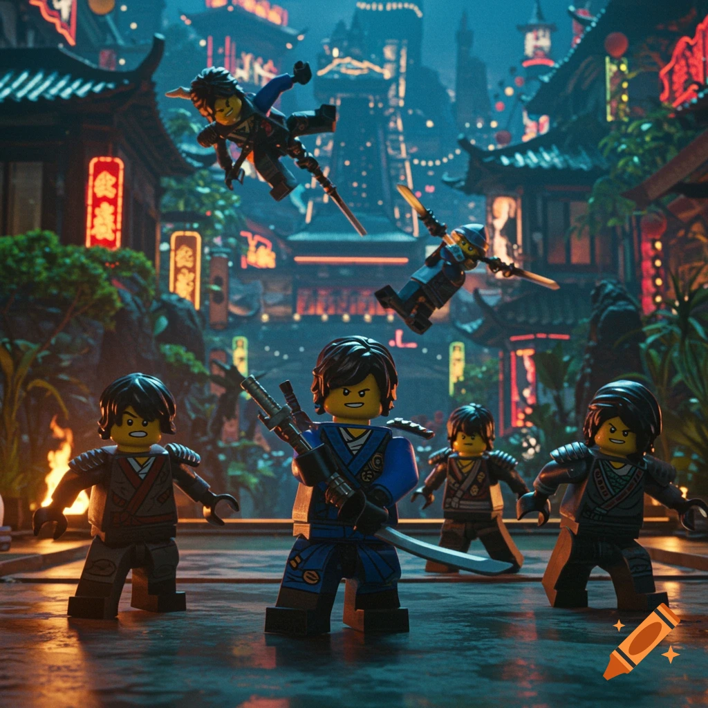Ninjago images created on Craiyon