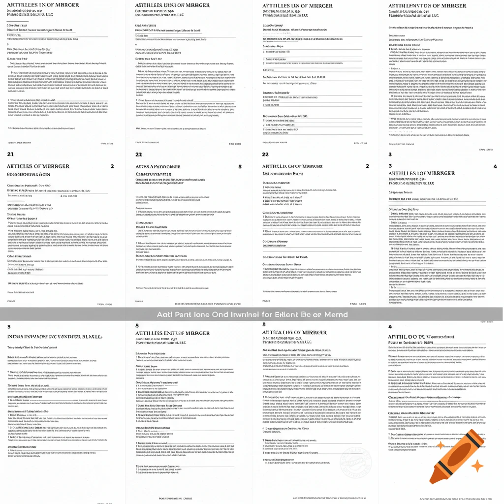 Merger articles between Tech Innovations Inc. and Future Solutions LLC ...