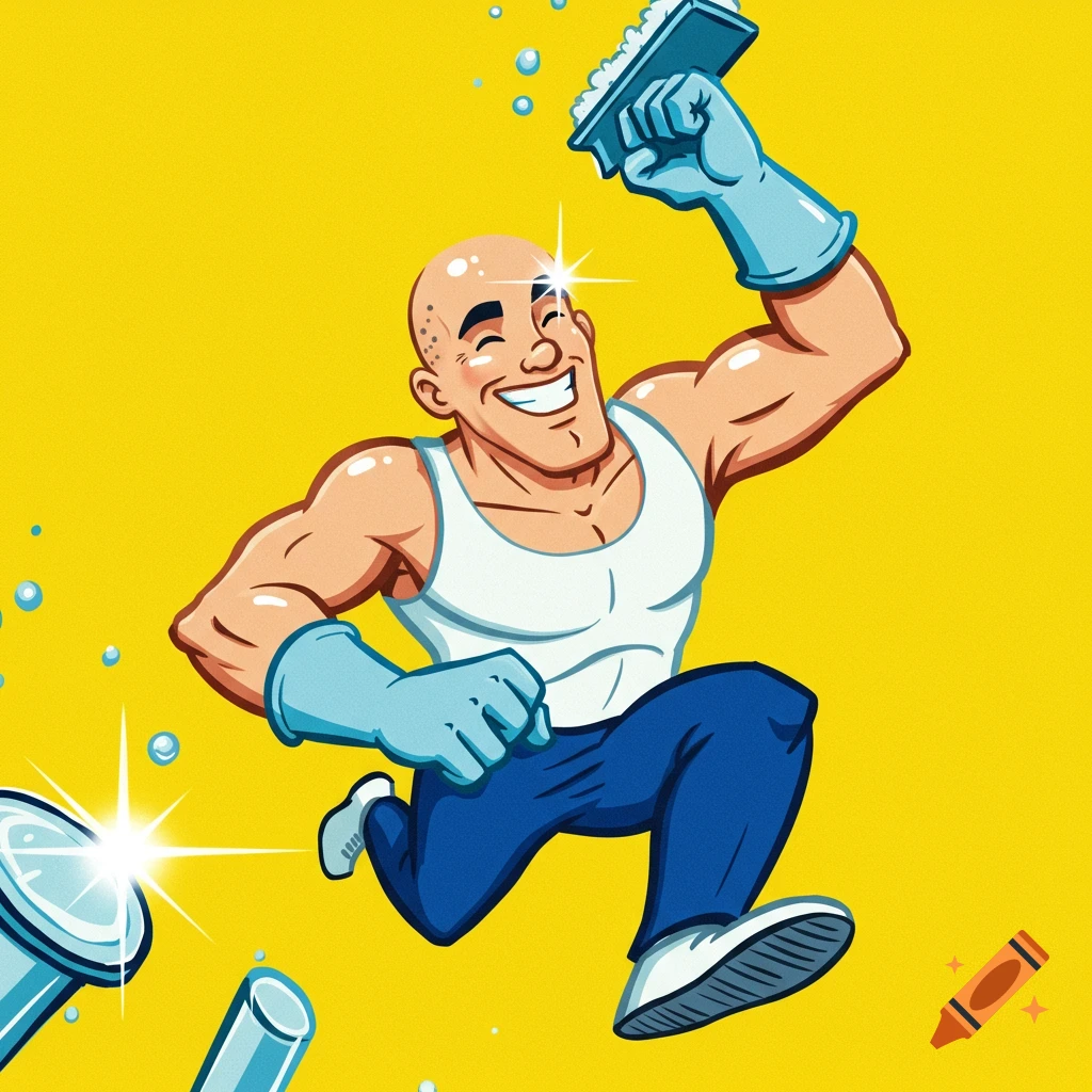 Mr. Clean on Craiyon
