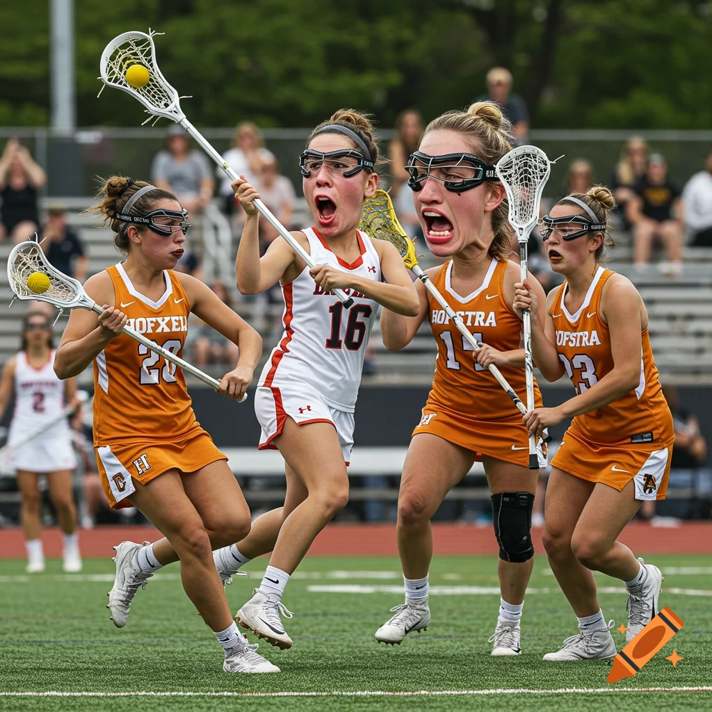 Drexel Women's Lacrosse vs. Hofstra Women's Lacrosse on Craiyon