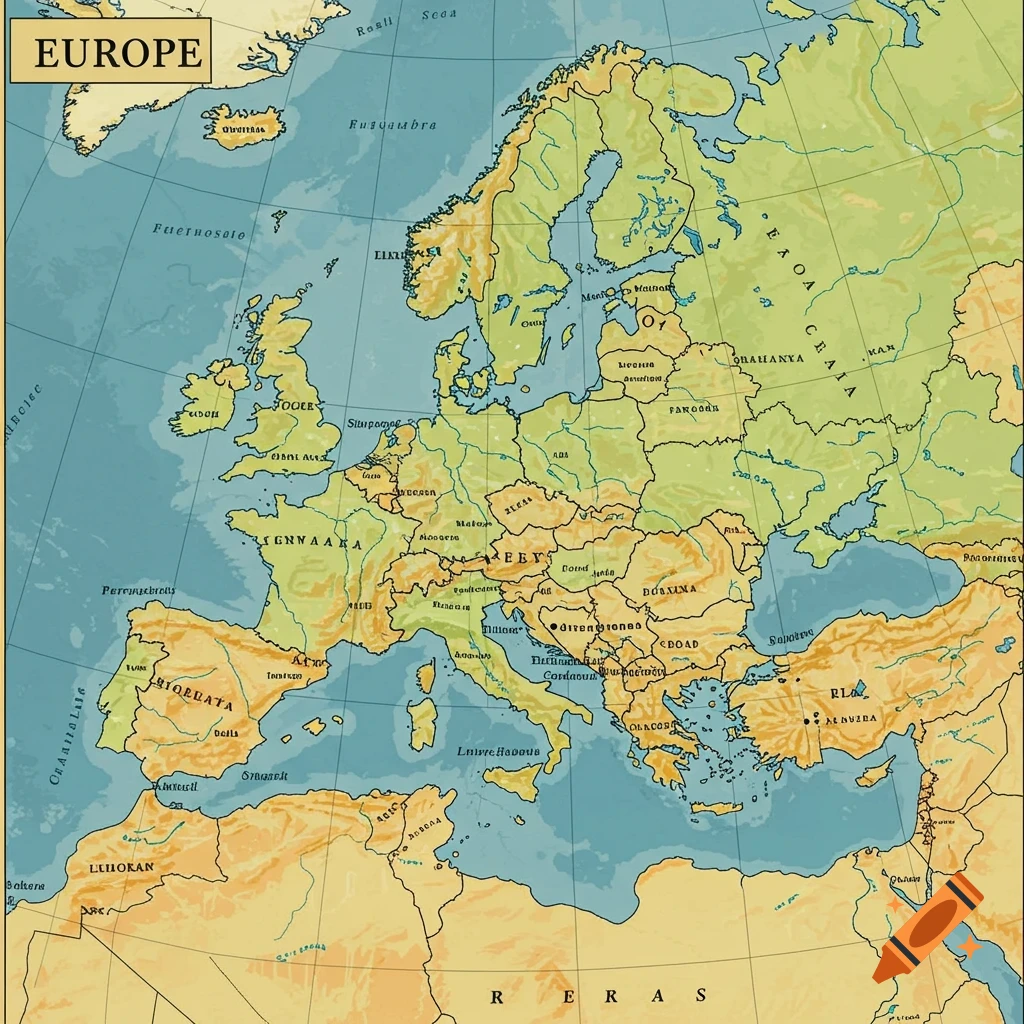 Real-world Map Recreation on Craiyon