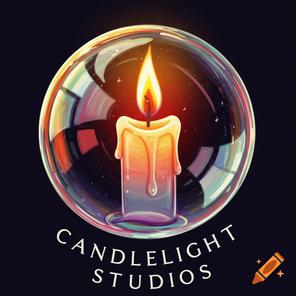 Candlelight Studios logo on Craiyon