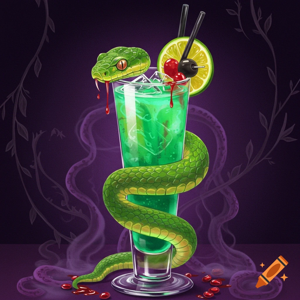 Fantasy-themed fire whiskey with magical elements on Craiyon