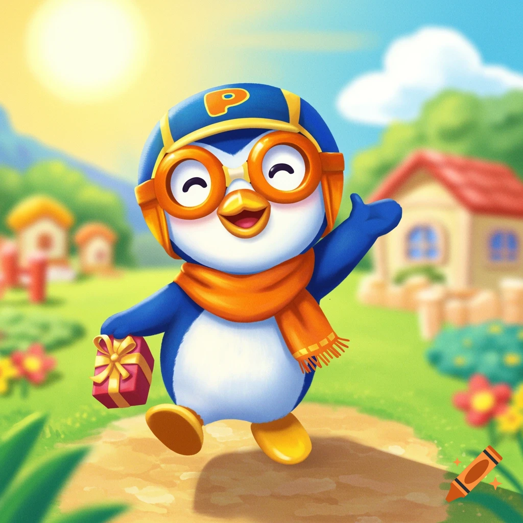 Penguin created on Craiyon