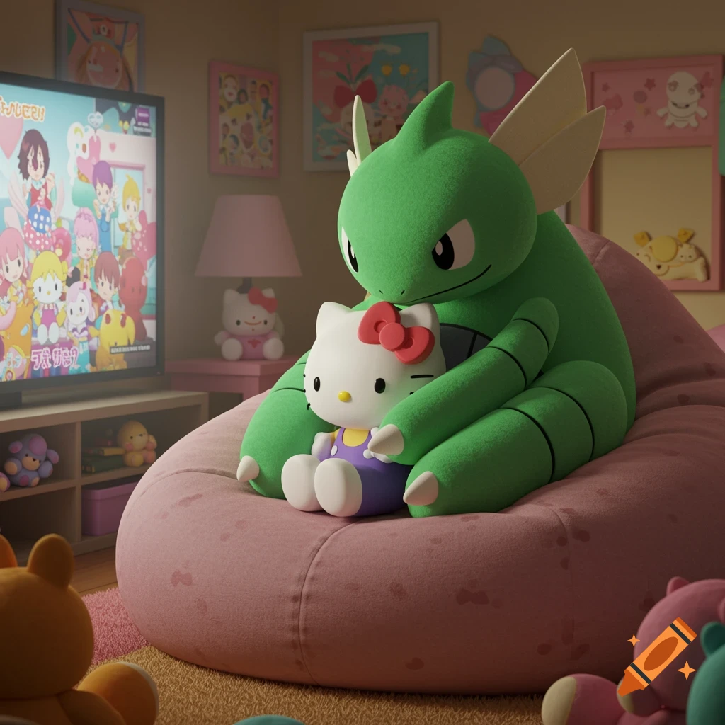 Chiikawa Characters created on Craiyon