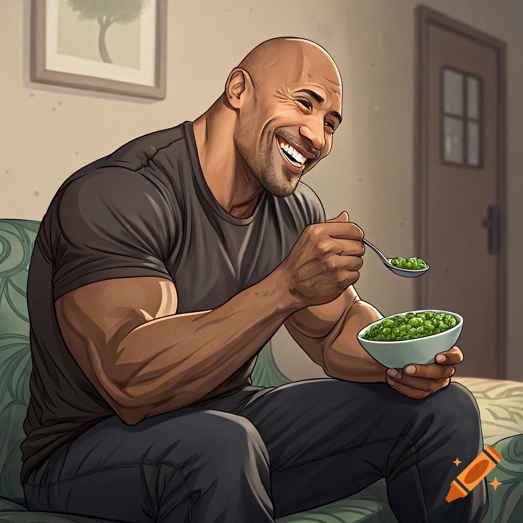 Hilarious meme of Will Smith eating spaghetti with meatballs on Craiyon