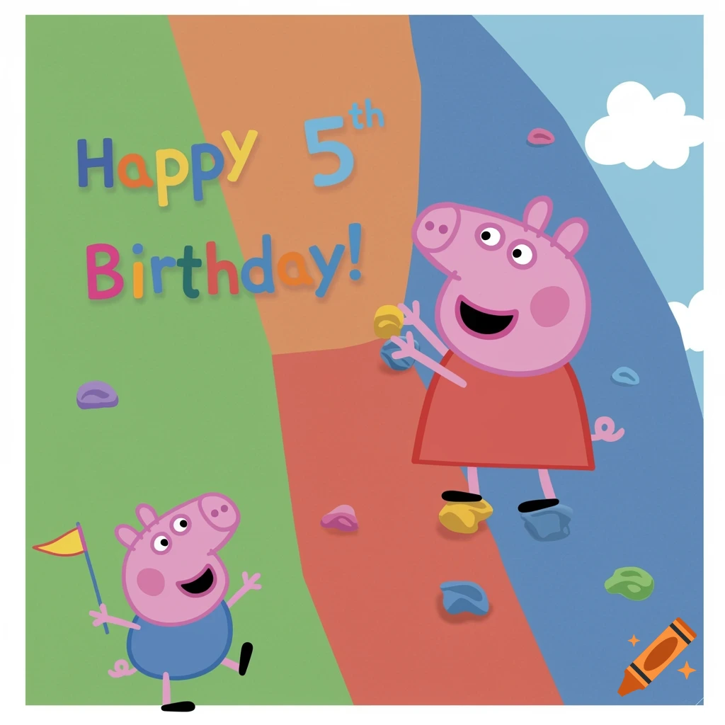Peppa Pig images created on Craiyon