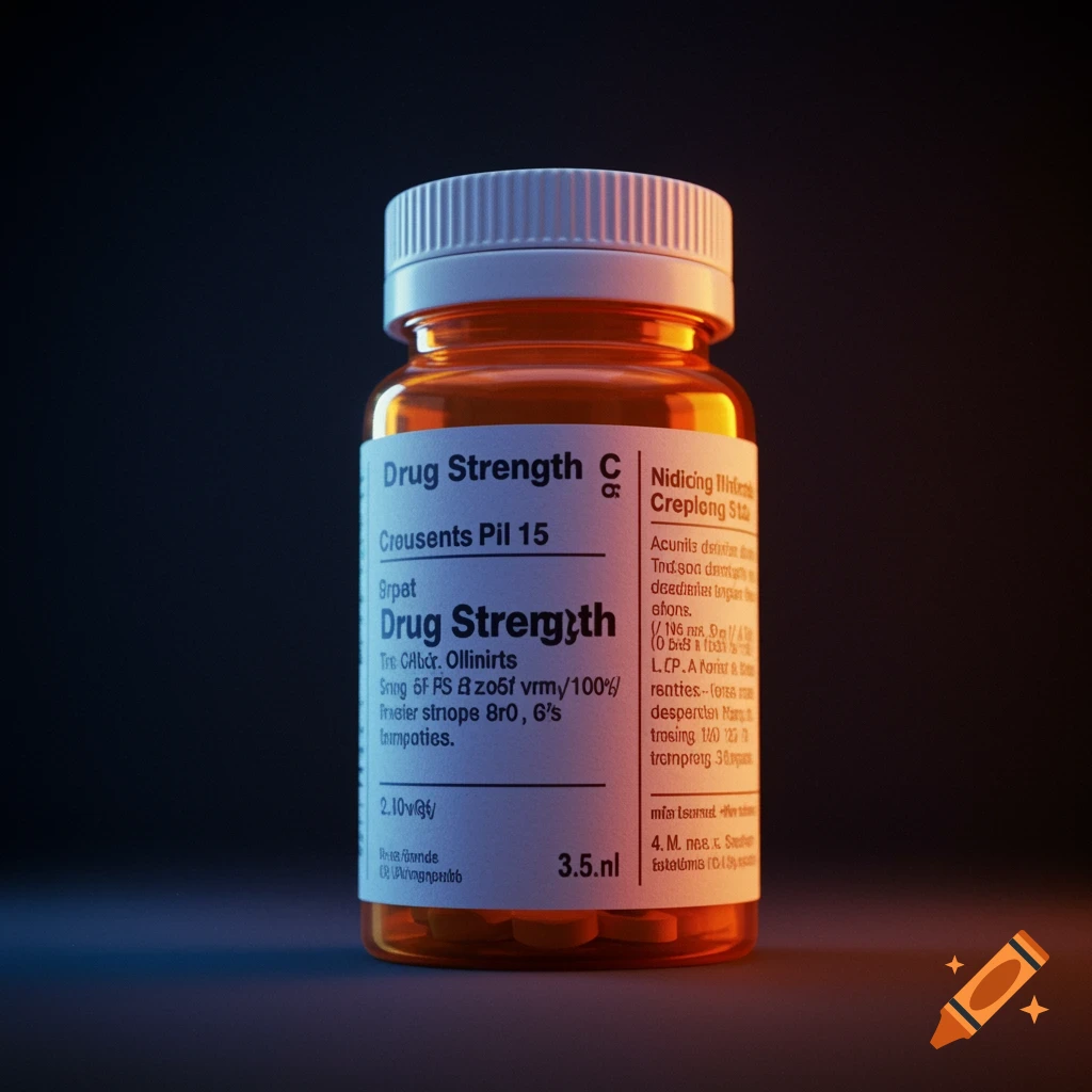 Drug strength on Craiyon