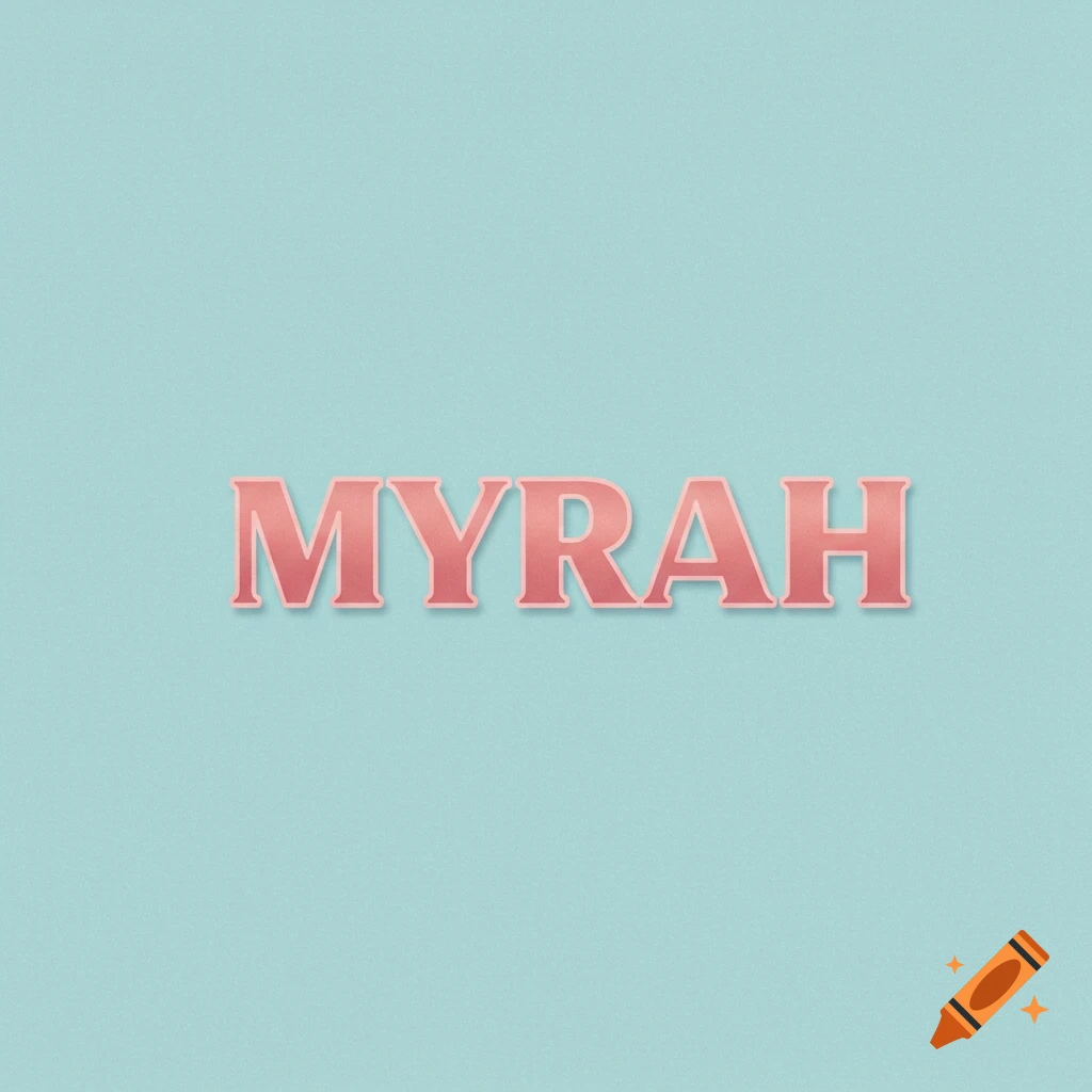 The words "My Melody" written in black script font on a white background. on Craiyon