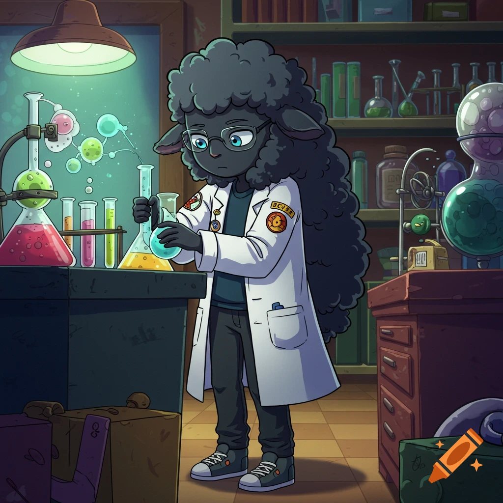 Scientist images created on Craiyon