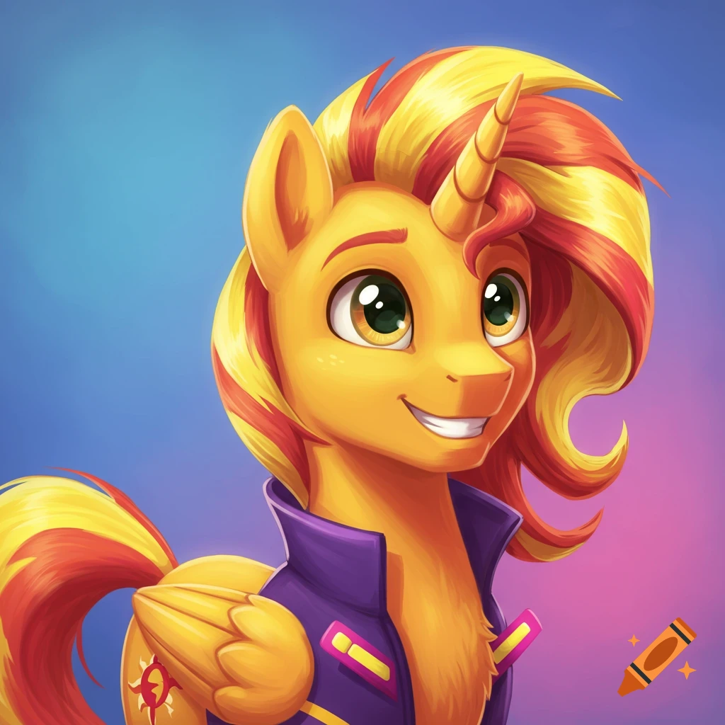 Sunburst from My Little Pony on Craiyon