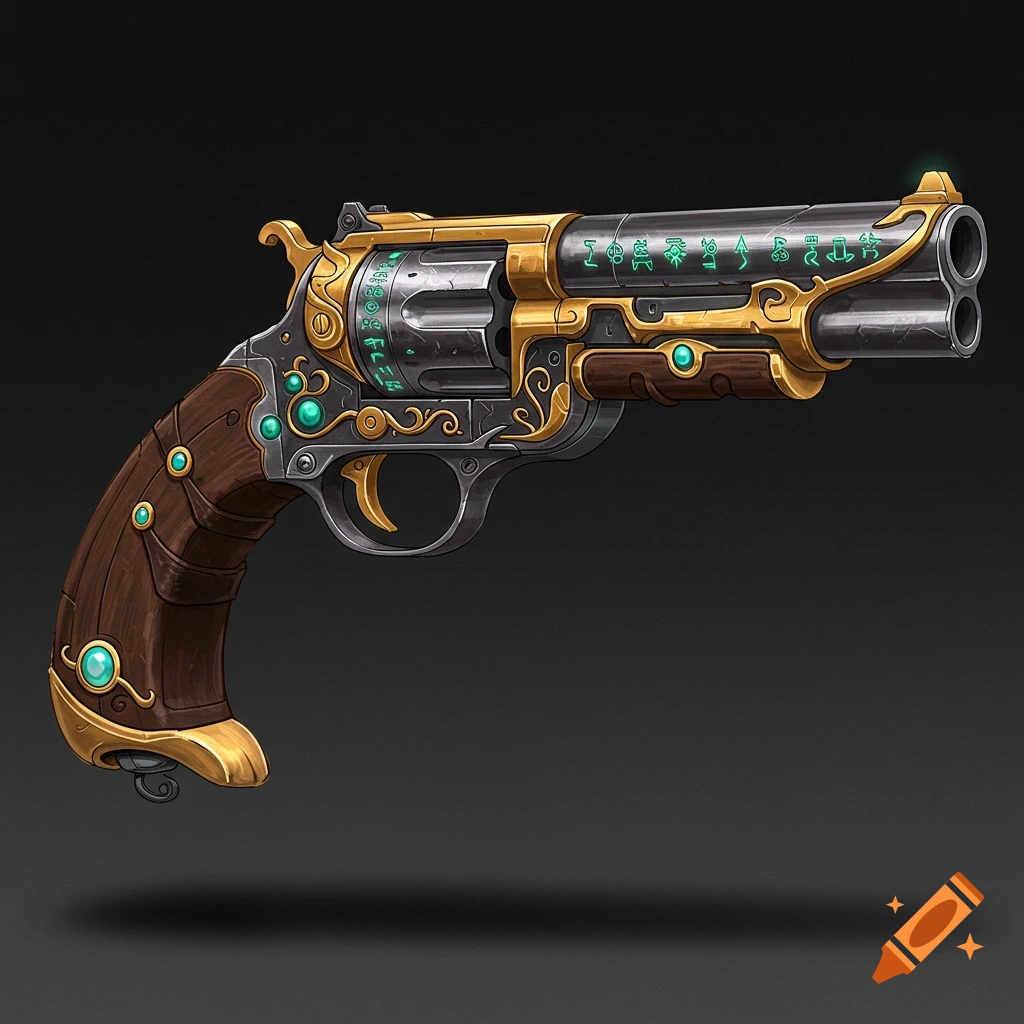 Legendary gun on Craiyon