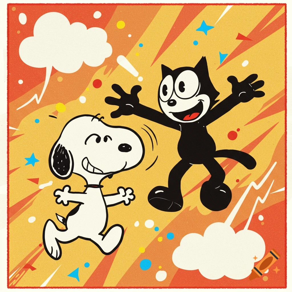 Cartoon of Charlie Brown and Lucy riding a Harley Davidson motorcycle ...