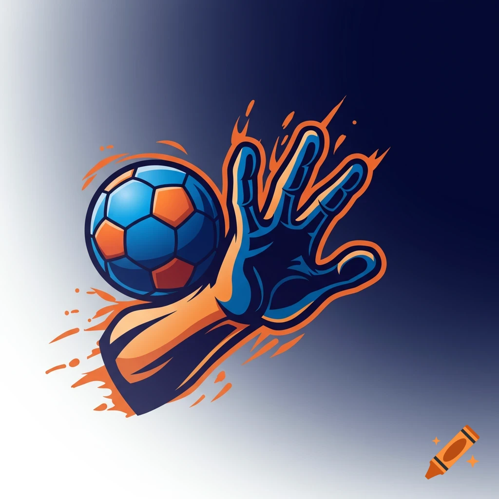 Dynamic vector illustration of a stylized rugby ball for t-shirt design ...