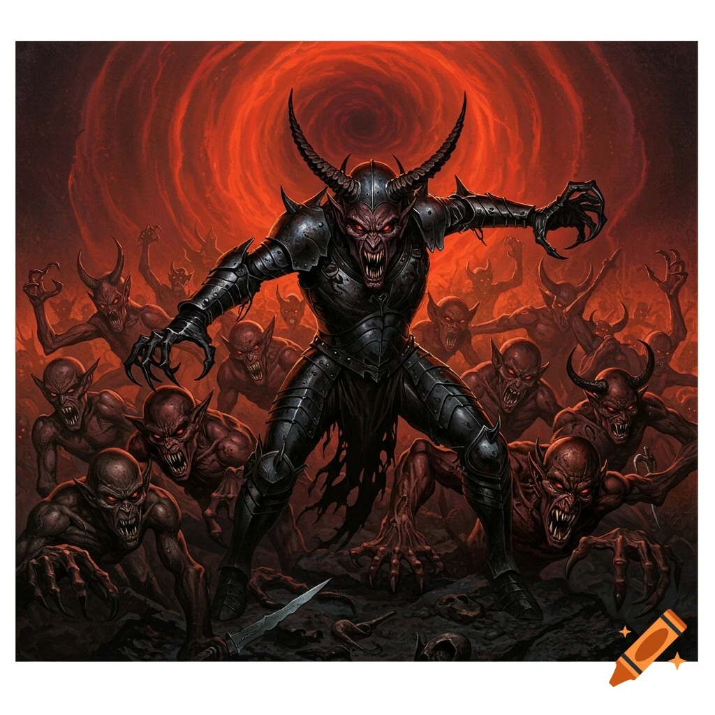 Death Metal created on Craiyon