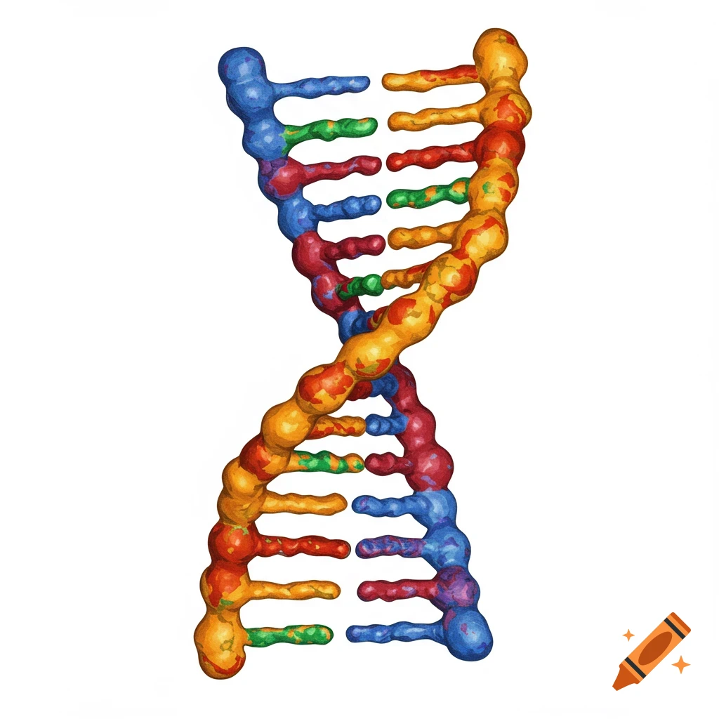 Z-DNA structure on Craiyon