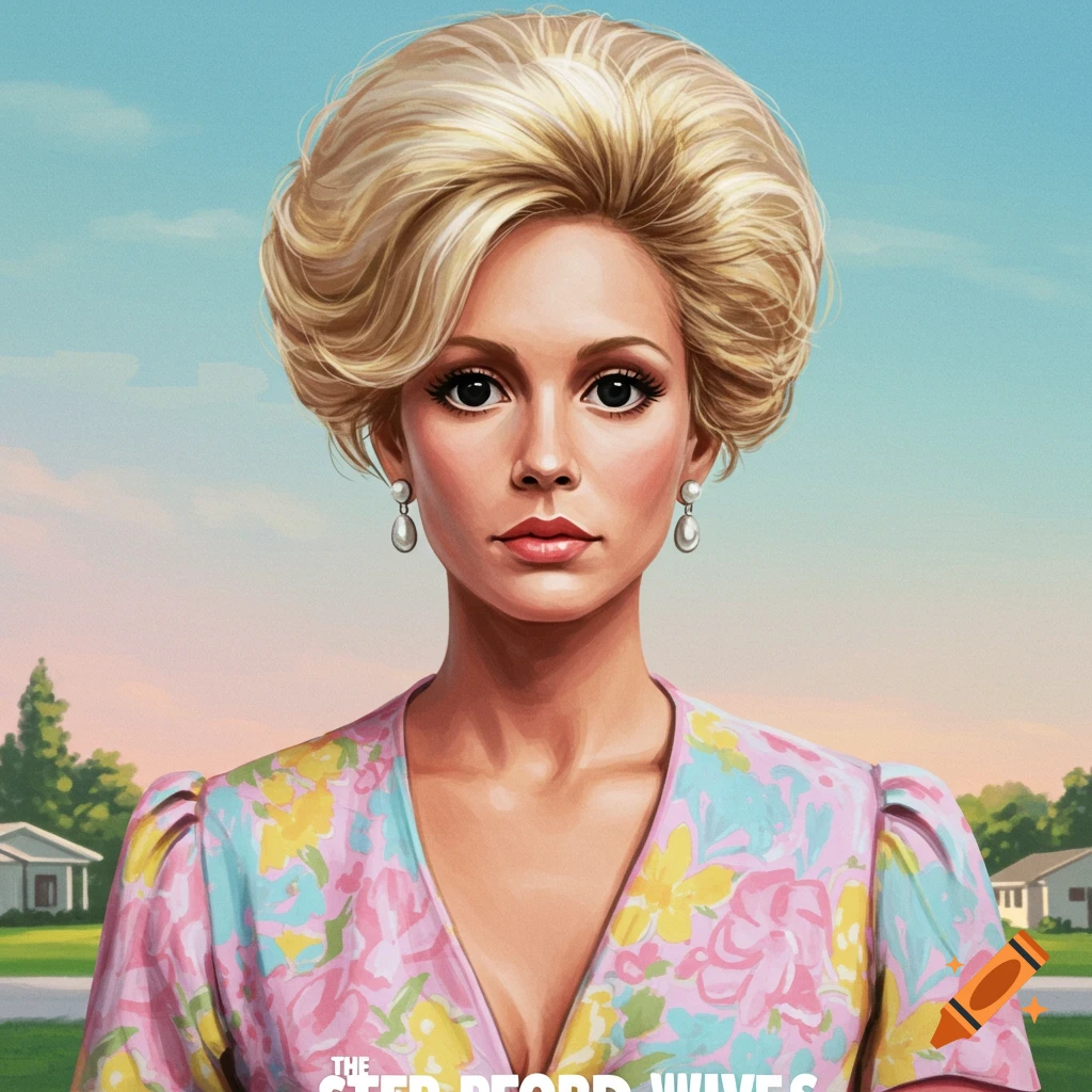 Woman from the movie The Stepford Wives on Craiyon