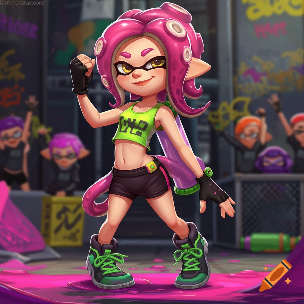 Splatoon images created on Craiyon