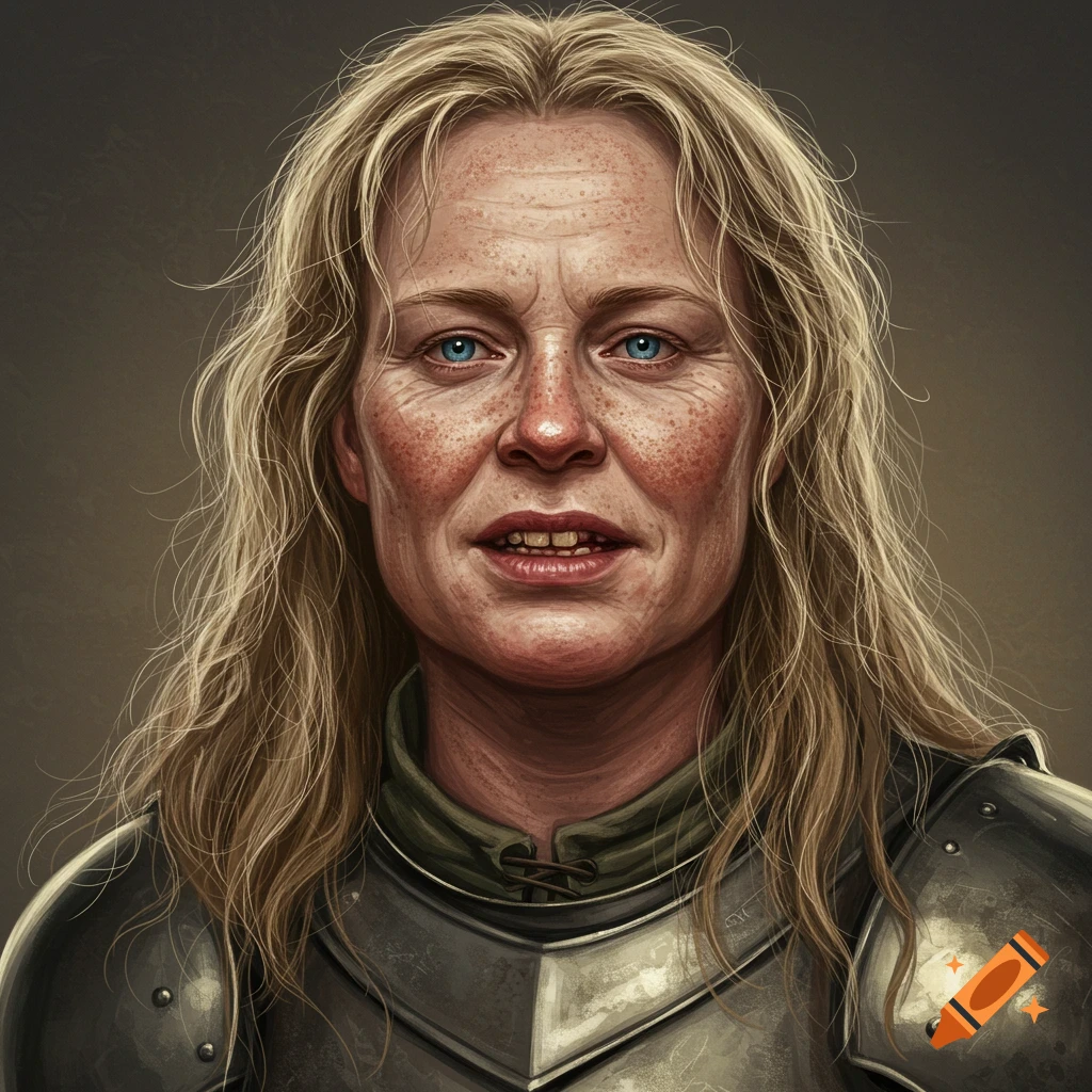 Description of Brienne of Tarth on Craiyon