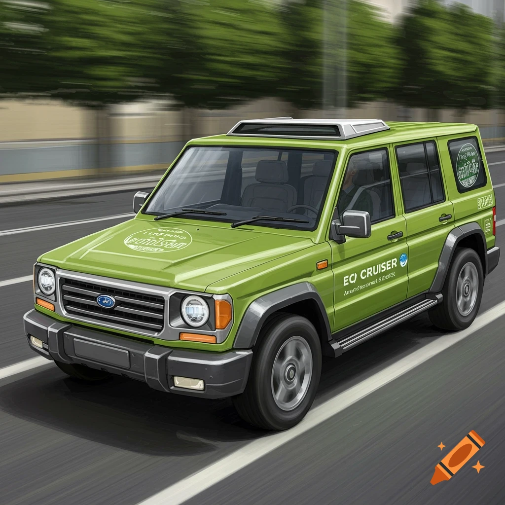EcoCruiser 3000 concept vehicle. on Craiyon