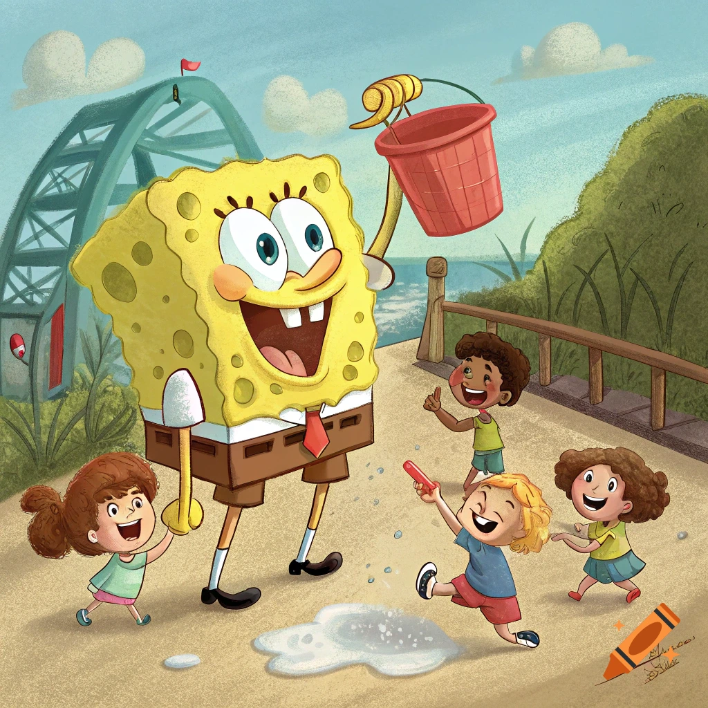 Cartoon of Dora the Explorer holding a paper while hiking with a man ...