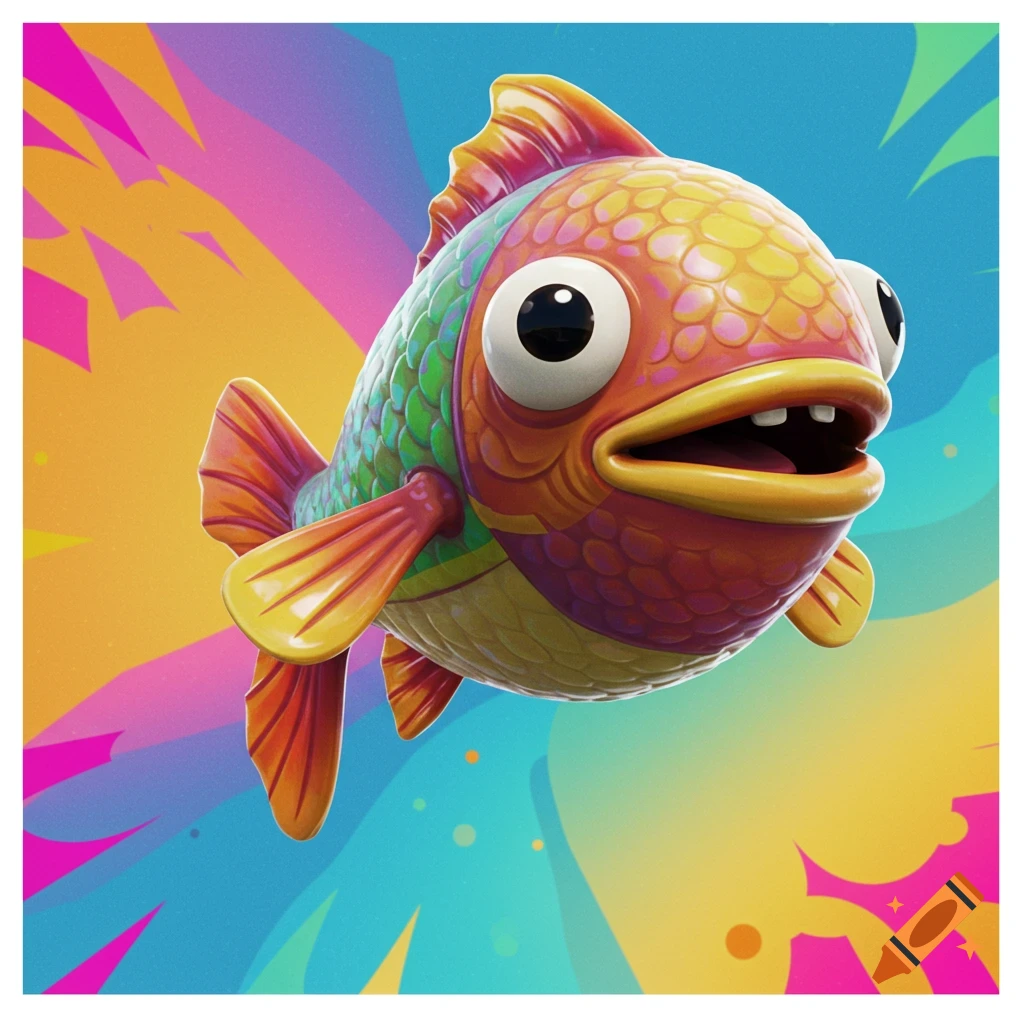 Fish images created on Craiyon
