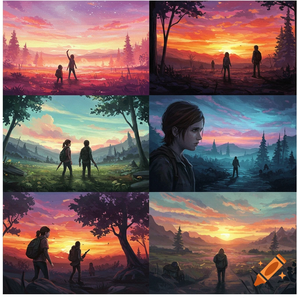 Background images for The Last of Us 2 songs: Take on Me, Future Days ...