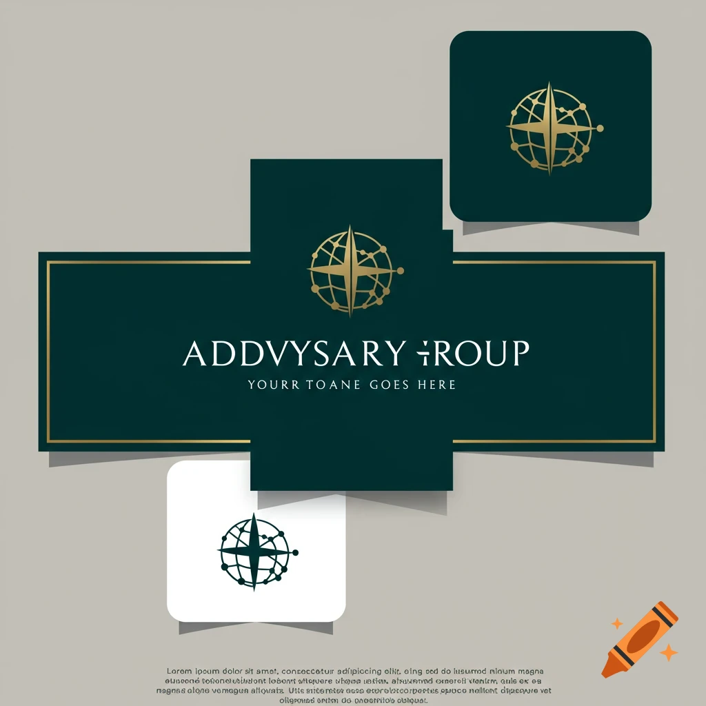 Advisory group logo design on Craiyon