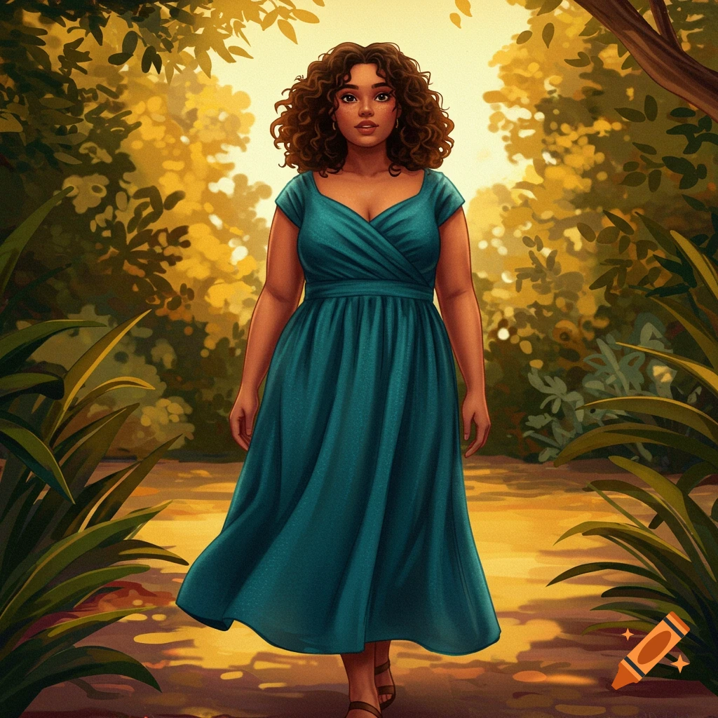 Annabelle woven dress from Style Arc, size 16 on Craiyon