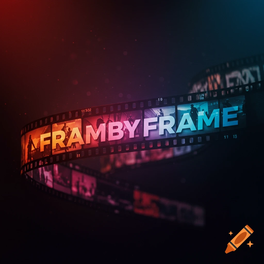 FrameByFrame movie recaps YouTube channel logo on Craiyon