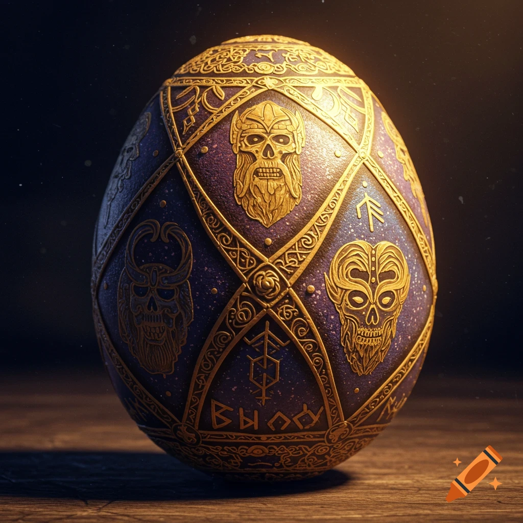 Souls of Asgard easter egg on Craiyon