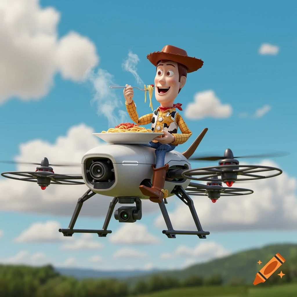 Andytechtoys logo in the style of Toy Story on Craiyon