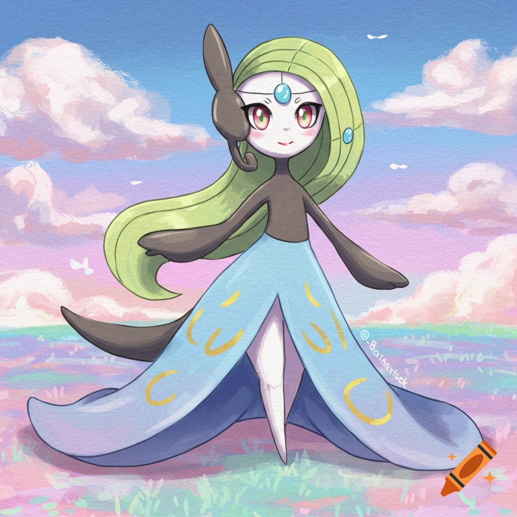 Female ghost type Pokemon trainer on Craiyon