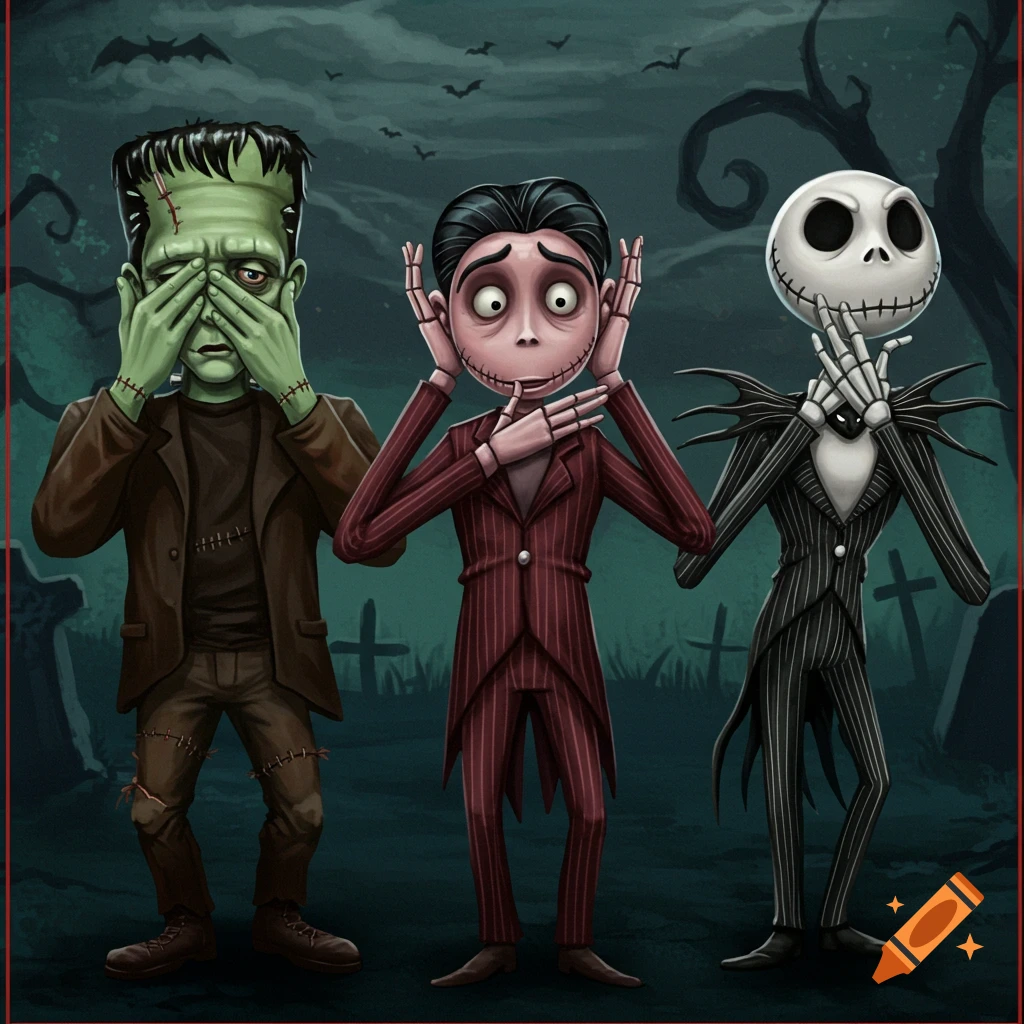 Gru dressed as a vampire holds a sign that reads 'I VANT TO SUCK YOUR ...