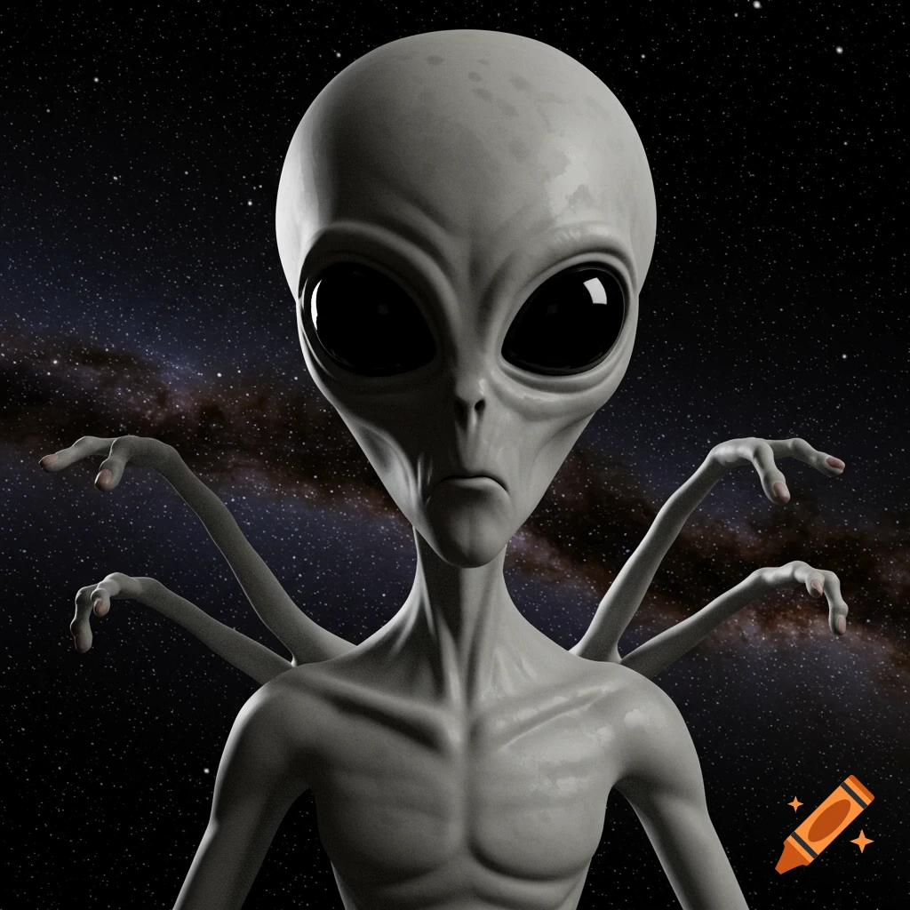 Alien smoking weed on Craiyon
