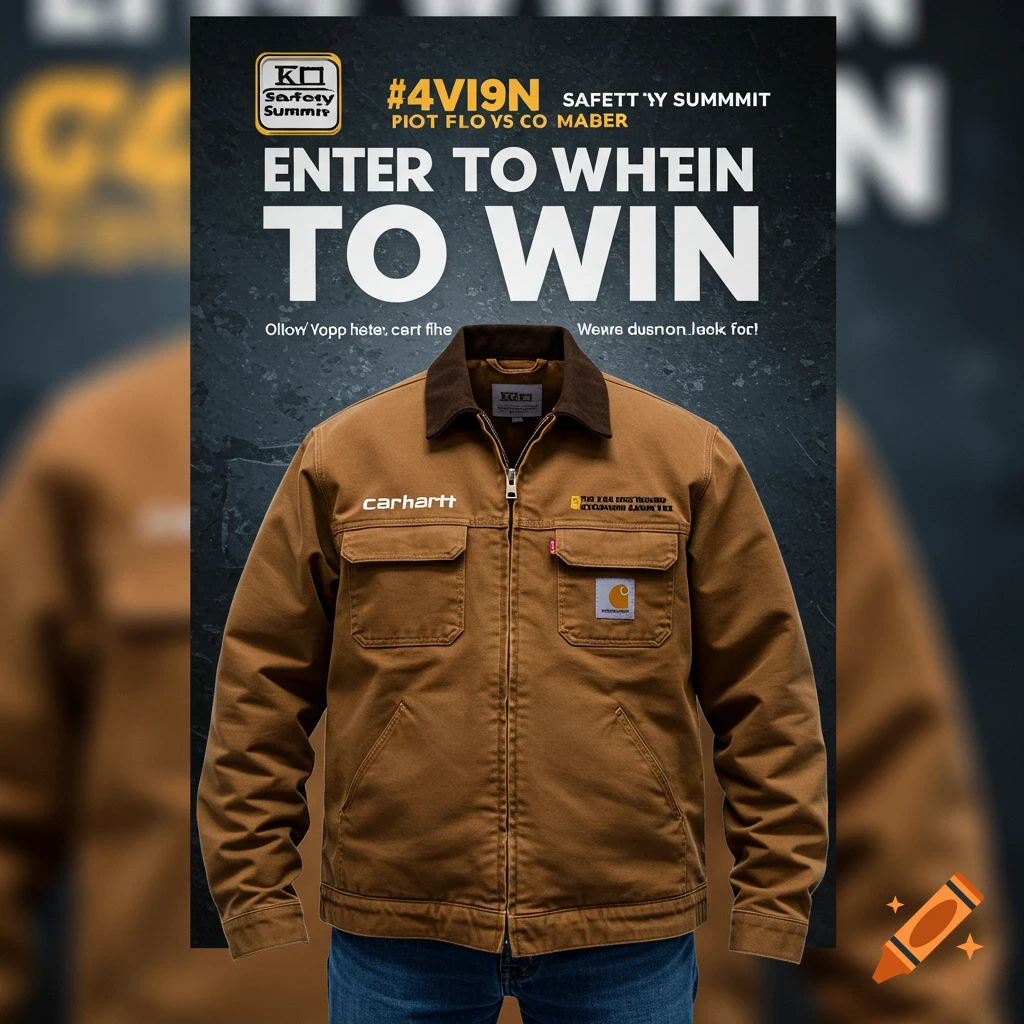 Enter to win Carhartt jacket promotion on Craiyon