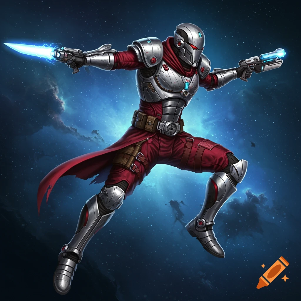 Cool action figure on Craiyon