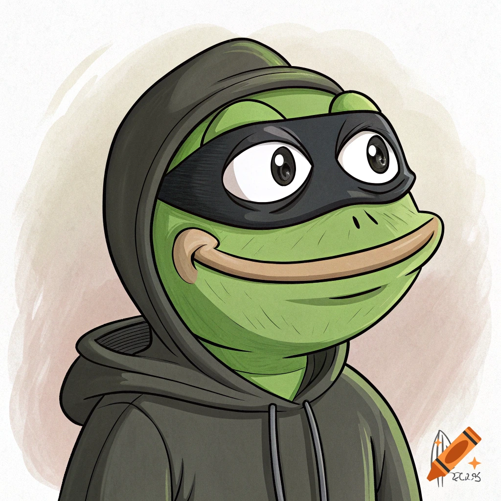 Pepe the Frog created on Craiyon