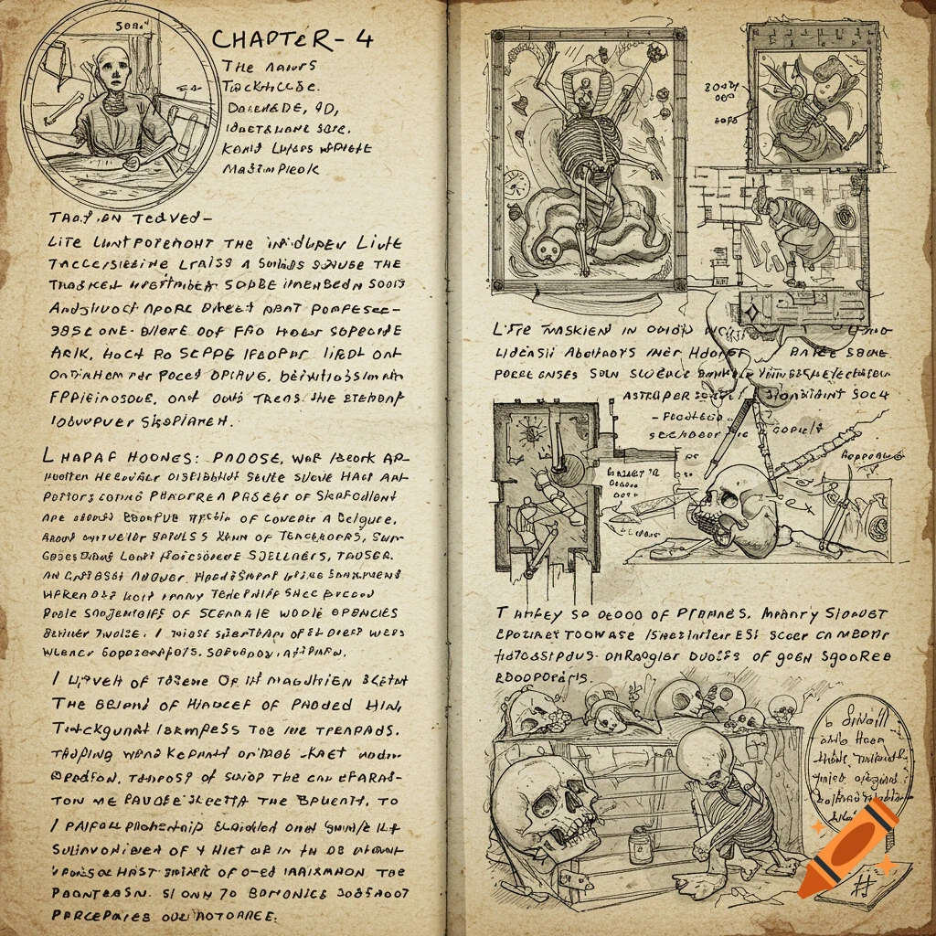 Piranesi book description on Craiyon