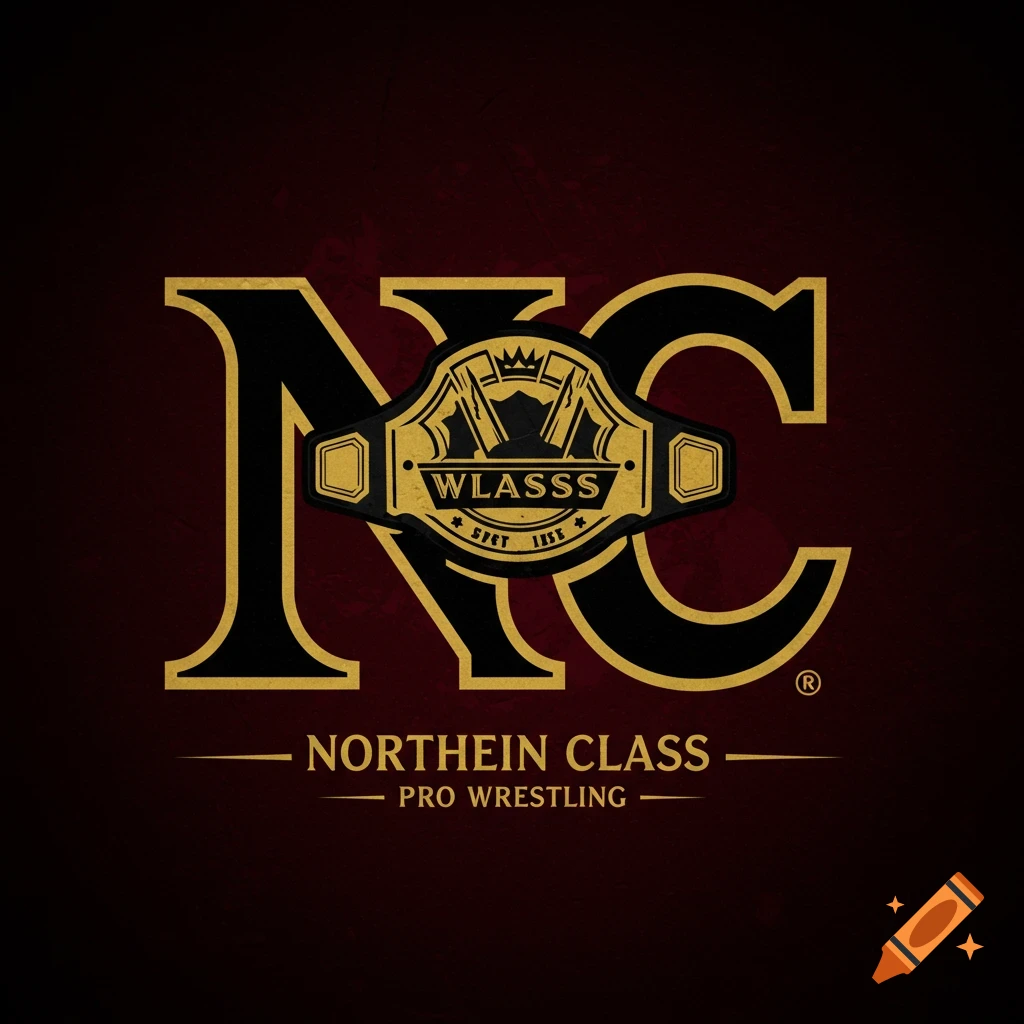 Northern Class Pro Wrestling logo on Craiyon
