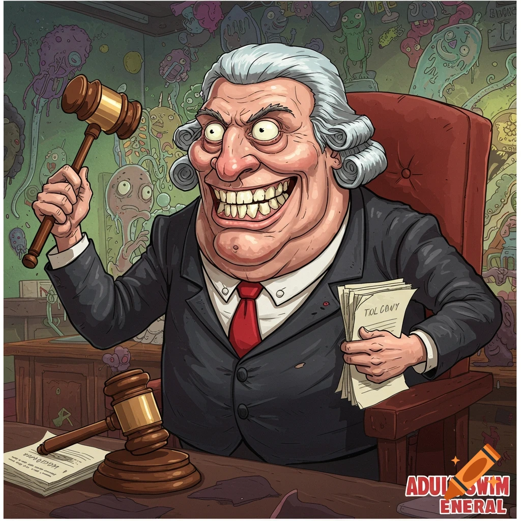 Attorney General animated sitcom on Craiyon