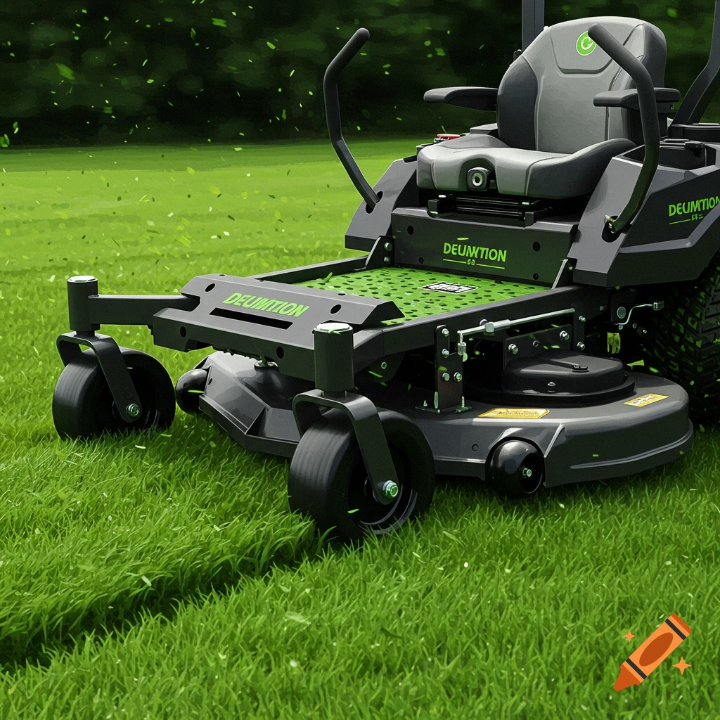 Zero Turn Lawn Mower on Craiyon