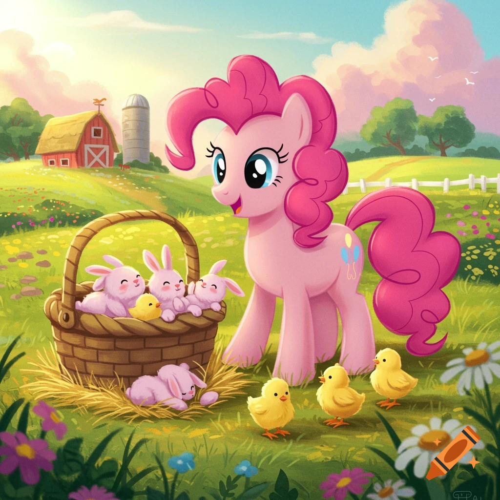 My Little Pony images created on Craiyon