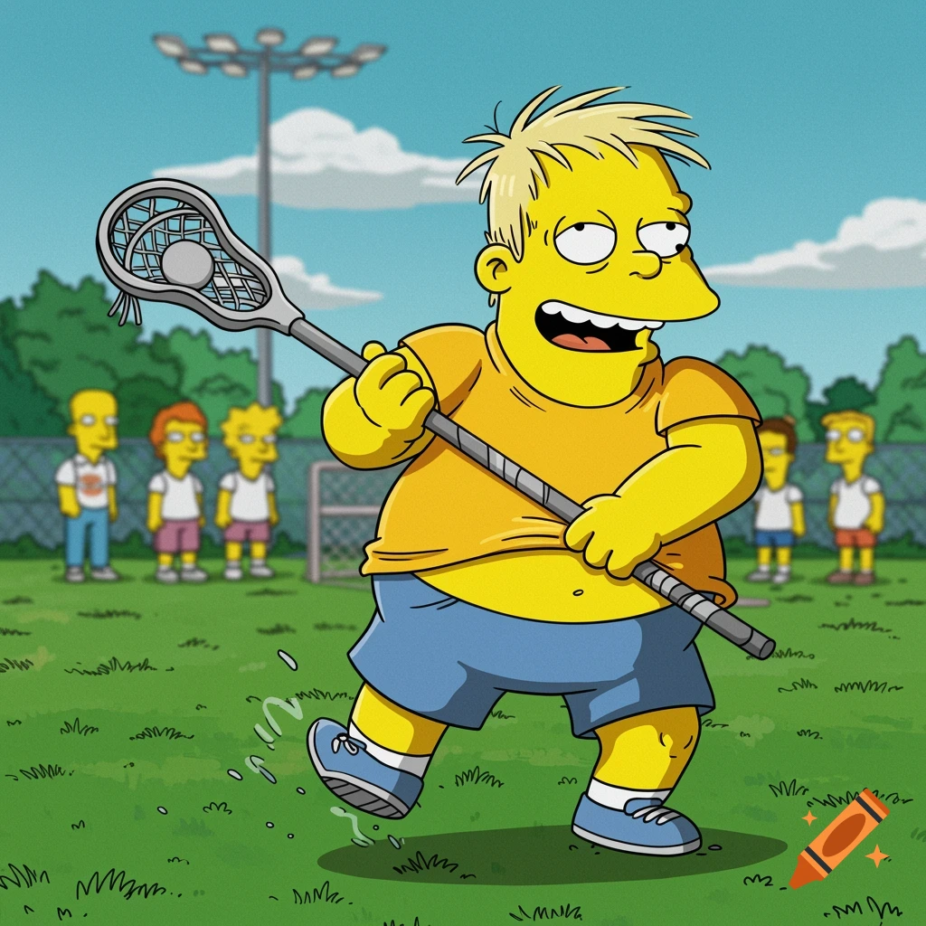 Simpsons Style created on Craiyon