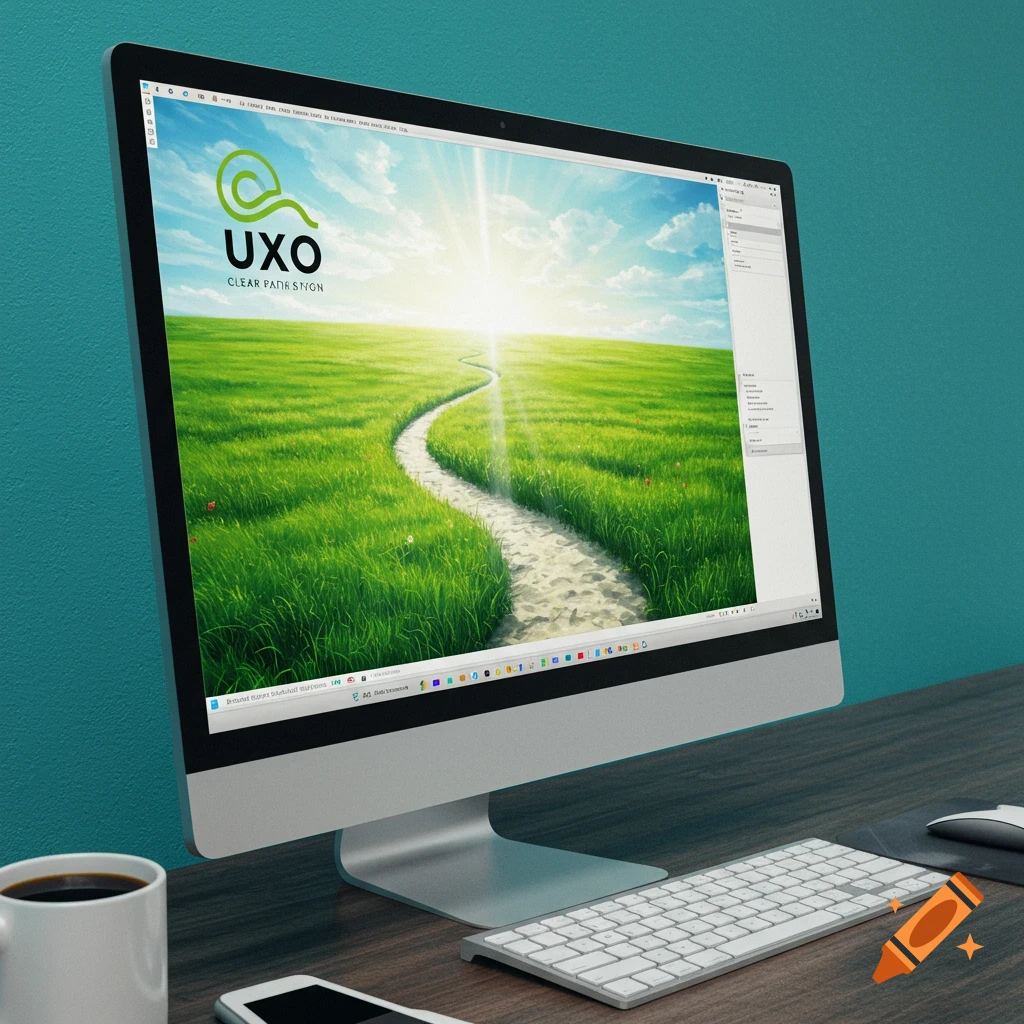 Clear Path UXO logo design suggestion. Clear Path UXO company logo on ...