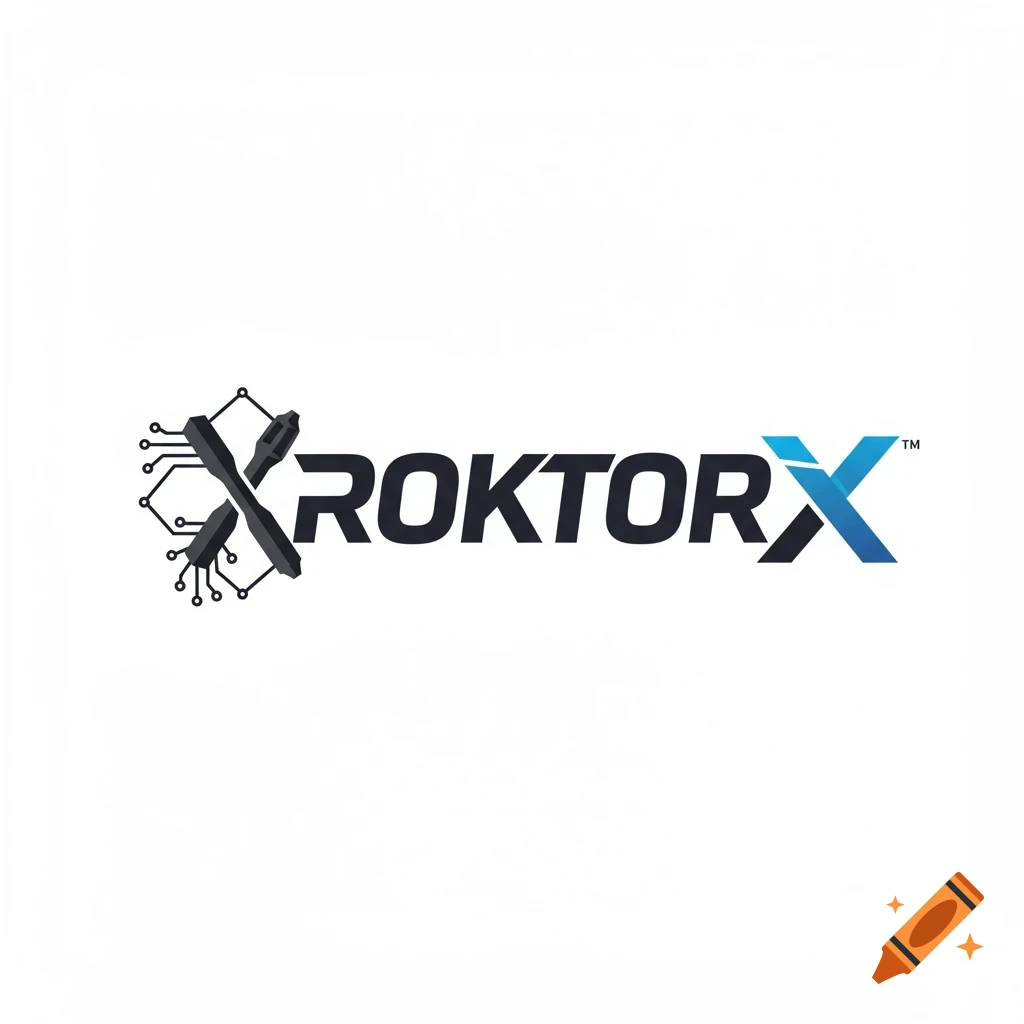 GroktorX logo with torx head screws and star influence on Craiyon