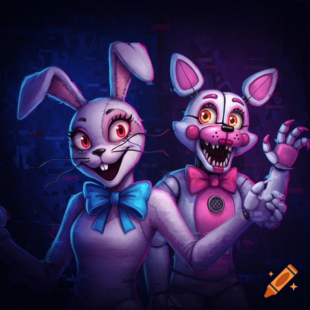 Glamrock Chica from Five Nights at Freddy's Security Breach on Craiyon