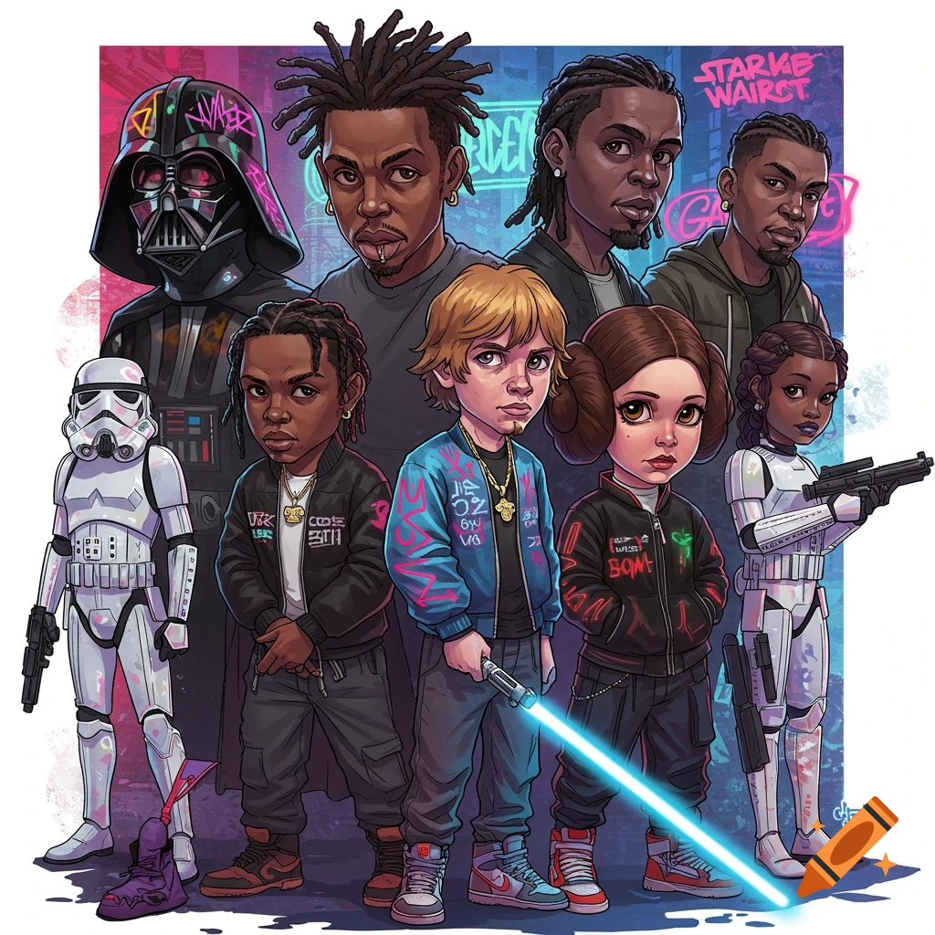 Luke Skywalker Clone Wars Style