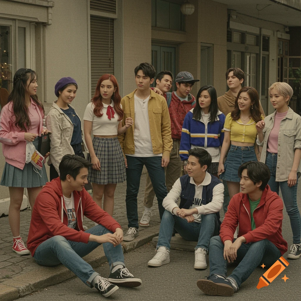 Teens images created on Craiyon